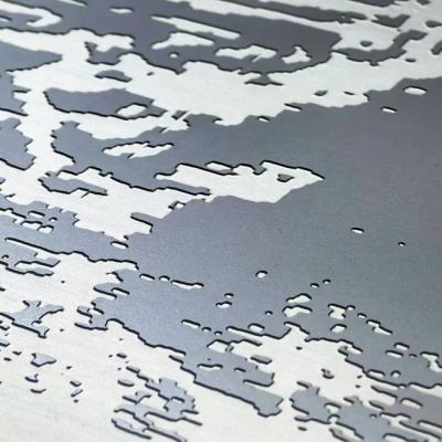 China AISI 304 Colored Etched Stainless Steel Sheet 1219x2438 mm for Elevator Decoration for sale