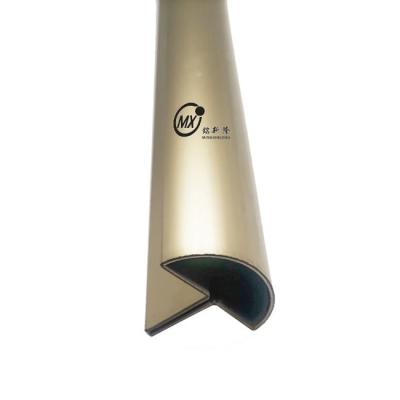 China PVD Color Sandblasted Stainless Steel Trim Strips 304 316L Custom Size 10mm 50mm for sale