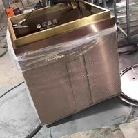 China PVD Color Gold Powder Coated 316L Stainless Steel Planters for Outdoor Green Projects for sale
