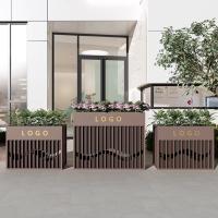 China Custom Stainless Steel Planters for Outdoor Projects - SUS 304/316L Materials, 30-45 Day Lead Time for sale