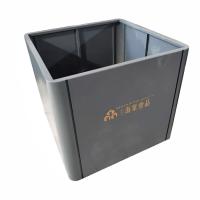 China Custom Outdoor Stainless Steel Planters for Urban Highway & Road Greening - SUS 304/316L, 30-45 Day Lead Time for sale