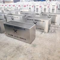 China Custom 316L Stainless Steel Planters for Urban Street Greening Projects for sale