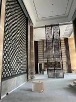 China 3D Stainless Steel Wall Panel Contemporary Laser Engraved Design for sale