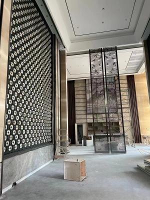 China 3D Stainless Steel Wall Panel Contemporary Laser Engraved Design for sale