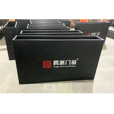 China Custom Stainless Steel Planters SUS 304/316L Grade with 30-45 Day Lead Time for Outdoor Commercial Landscaping for sale