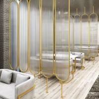 China PVD Colored Stainless Steel Room Divider Partition 500x2800mm Custom Size for sale