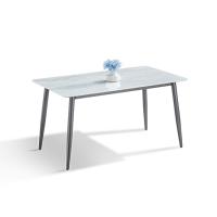 China Custom Stainless Steel Dining Table with Vacuum-Plated Titanium Coating - SUS 304/316L Grades, 15-30 Day Lead Time for sale