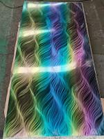 China PVD Colored Stainless Steel Sheet 304 0.3-3.0mm Anti Fingerprint Custom Size for sale
