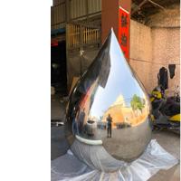 China Custom Stainless Steel Sculpture 201 304 Mirror Finish Outdoor Decoration Art for sale