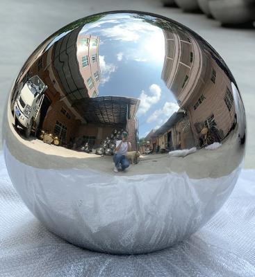 China Mirror Gold Titanium Stainless Steel Sculpture 304 316L Outdoor Decoration for sale