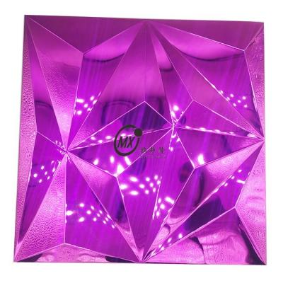 China Stainless Steel Mosaic Tiles 300x300mm Grade 304 for Bathroom Wall Decoration for sale
