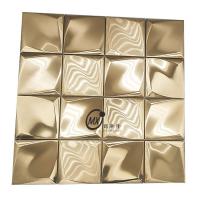 China OEM ODM Support Sample Stainless Steel Mosaic Tile For Project Design for sale