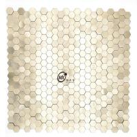 China Aluminum Ceramic 201 304 Stainless Steel Mosaic Tile 300x300mm for Wall Decoration for sale