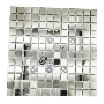 China Stainless Steel Mosaic Tile 304 201 300x300mm Waterproof Fade Resistant for sale