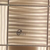 China Matte Black Stainless Steel Mosaic Tile 300x300mm Fireproof Wall Panel for Commercial Projects for sale