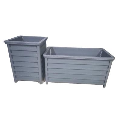 China Custom Stainless Steel Trough Planter 304 Grade PVD Coated for Landscaping for sale