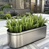 China Foldable Stainless Steel Planter Box for Easy Transportation & Storage for sale