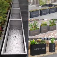 China Custom Stainless Steel Fire Pit Planter Combo 304 Grade PVD Coated 0.3-3.0mm for sale