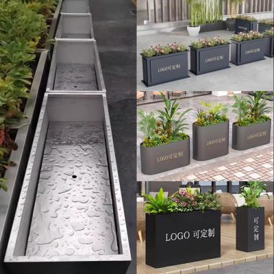 China Custom Stainless Steel Fire Pit Planter Combo 304 Grade PVD Coated 0.3-3.0mm for sale