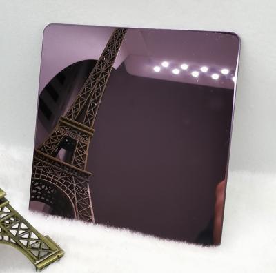 China Colored Stainless Steel Sheet 300°C PVD Coating Nano Anti-Fingerprint 4x8ft for sale