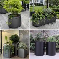 China Customized Size Stainless Steel Planter Herb Garden Box for sale