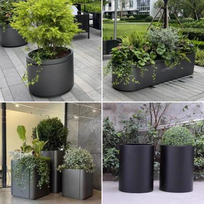 China Customized Size Stainless Steel Planter Herb Garden Box for sale