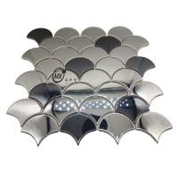 China 316 Marine Grade Stainless Steel Mosaic Tile for Wet Area Custom Size Mirror Finish for sale