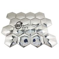 China Custom Stainless Steel Mosaic Tile 304 316 Grade for Swimming Pool Sauna Decoration for sale
