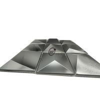 China Stainless Steel Mosaic for Elevator Interior Lobby Wall Cladding SUS304 1.5mm for sale