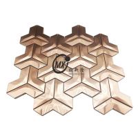 China Exterior Wall Cladding Stainless Steel Mosaic Weather Resistant for sale