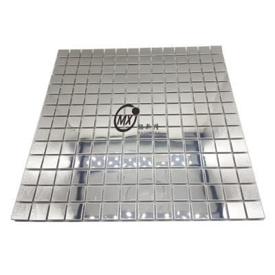 China Chrome Metal Bronze Two-Tone Metal Mosaic for sale