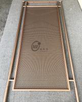 China 304 Stainless Steel Geometric Screen Partition PVD Titanium Plating 8K Mirror Finish 1000x2000mm for sale