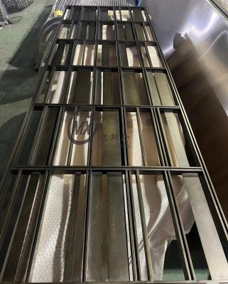 China PVD Colored Stainless Steel 304 Mesh Screen for Interior Partition 1000x2000mm for sale