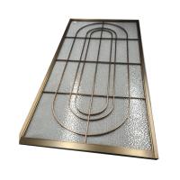 China Stainless Steel Room Divider Screen 304 Grade PVD Colored Decorative Partition Custom Size for sale