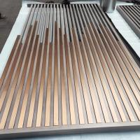 China Stainless Steel Screen Partition Custom Size 304 Grade for Hotel Restaurant Decoration for sale
