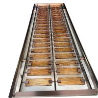 China Luxury Antique Bronze Stainless Steel Screen Partition with Brown Glass 304 Grade for Restaurant Hotel Decoration for sale