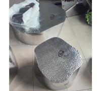 China Custom Stainless Steel Sculpture SUS304 316 Outdoor Art Decorative Mirror Finish for sale