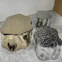 China Custom Stainless Steel Sculpture 304 Mirror Polished Outdoor Art Decoration for sale