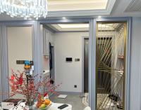 China Modern Slotted Metal Wall Panel – Decorative Indoor Divider for sale
