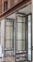 China Luxury Stainless Steel Screen with Leaf Pattern for Restaurant for sale
