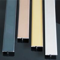 China SS430 T-Shaped Stainless Steel Trim Strips 0.5mm-1.5mm Thickness for Wall and Ceiling Protection for sale