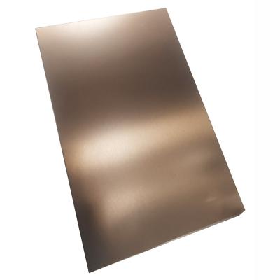 China Rose Gold 304 Stainless Steel Honeycomb Panels 8-25mm Thickness 1000x2000mm to 1219x4000mm Dimensions for sale