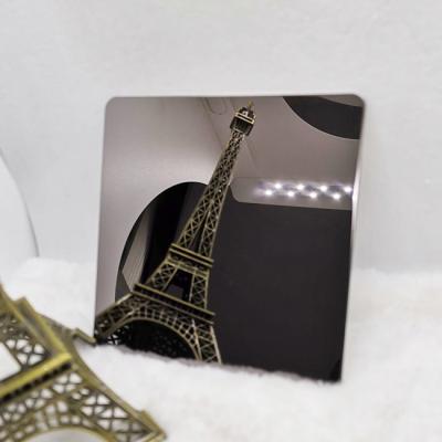 China TUV Black No 8 Mirror Finish Stainless Steel Sheet PVD Plating Titanium for sale