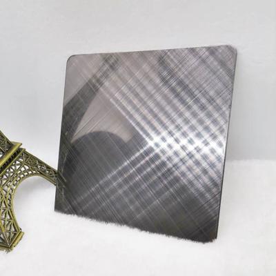 China PVD Black Colored Stainless Steel Sheets 2438mm 3048mm for sale