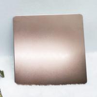 China PVD Colored Stainless Steel Sheet 304 0.3-3.0mm Anti Fingerprint Custom Size for sale