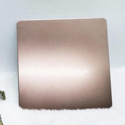 China PVD Colored Stainless Steel Sheet 304 0.3-3.0mm Anti Fingerprint Custom Size for sale