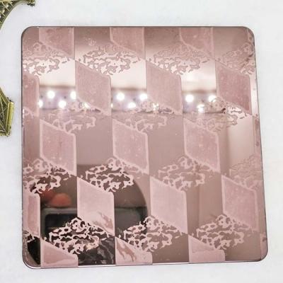China Antique Bronze PVD Colored Stainless Steel Sheet 304 1.5mm for Decorative Custom Engraving for sale