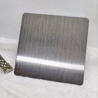 China Anti-Fingerprint Colored Stainless Steel Plate 304 1.5mm Mirror Hairline Finish for sale