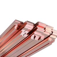 China C2200 H96 Brass And Copper Bar Tinned Copper Flat Bar Corrosion Resistance for sale