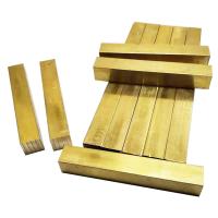 China CuBe2 H70 Brass And Copper Bar Brush Mirror Beryllium Copper Flat Bar 20-60mm for sale